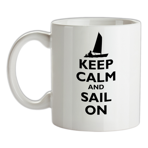 Keep Calm and Sail On Mug - Sailing - Sailor - Boating | eBay