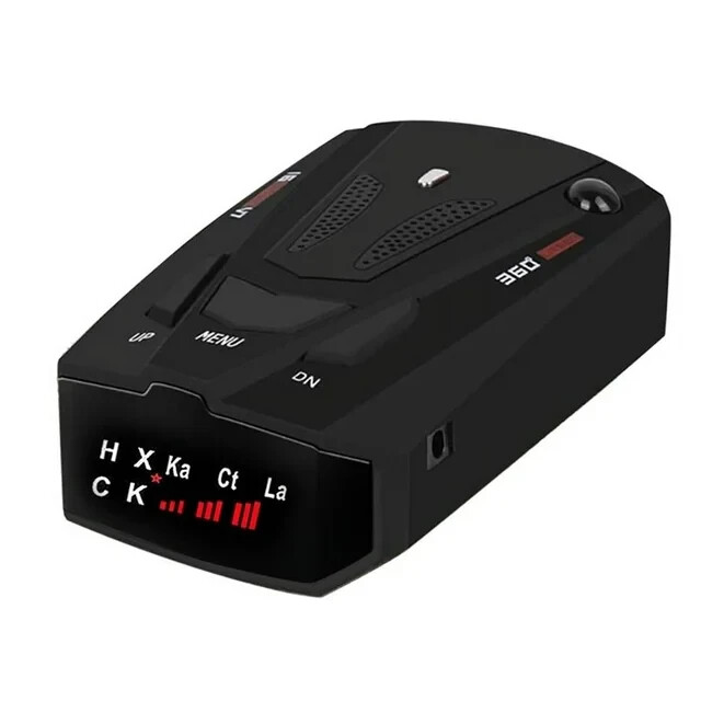 Best Laser & Camera Radar Detector Cop Cars Police Scanner Real Kit 360 ...