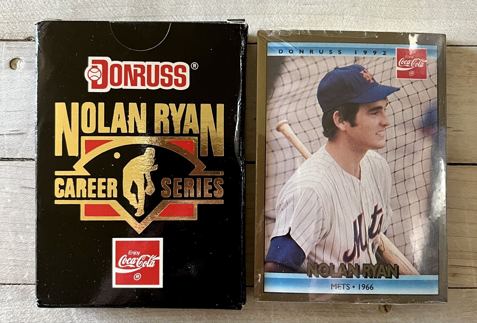 Donruss Coca Cola Nolan Ryan 1992 Career Series 26 Card Set Complete ...