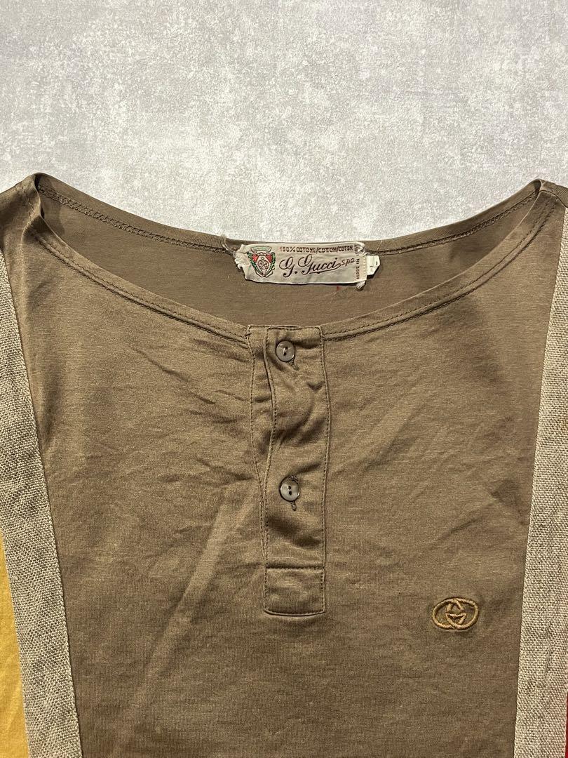 80s Old GUCCI Mulch Patchwork Cutsaw T-shirt | eBay 80s Old GUCCI Mulch Patchwork Cutsaw T-shirt | eBay