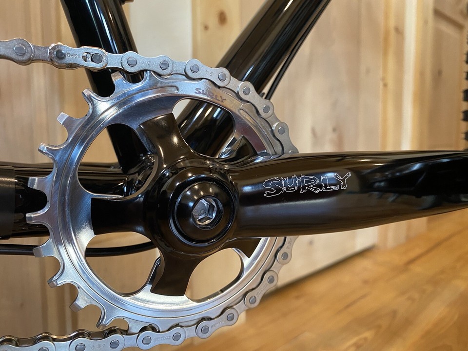 Rare! Surly 1x1 Vintage Mountain Bike Single Speed Converted to 1x3 IGH ...