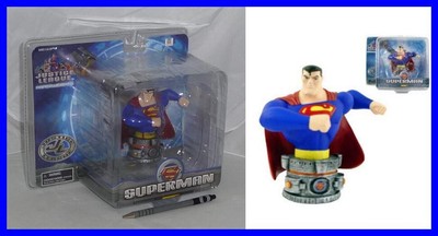 Superman Stunning BUST IN RESIN Original JUSTICE LEAGUE OF AMERICA ...