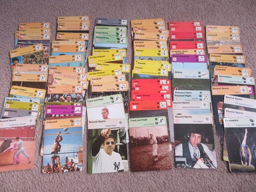 Sportscaster Cards Lot of 160+ CLEARANCE-Stars, Volleyball, Karate ...