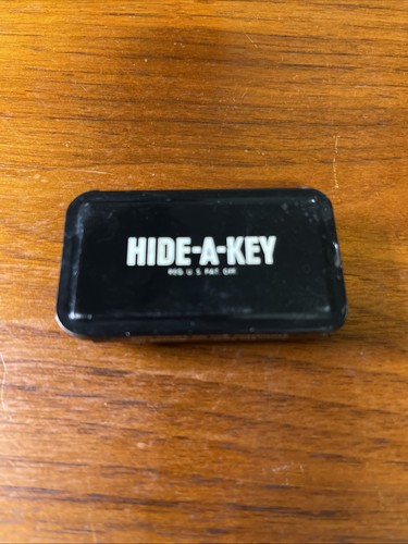 Nice Vintage Metal Spare Door Ignition Key Holder, Gas Lid Fender ...