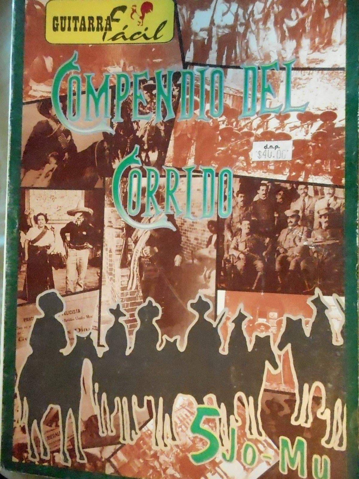 GUITARRA FACIL "COMPENDIO DEL CORRIDO VOL.5" MAS DE 120 CORRIDOS ...