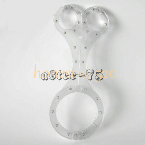 Crystal Shrew Fiddle Shackle Neck Collar Handcuffs With Time Lock ...