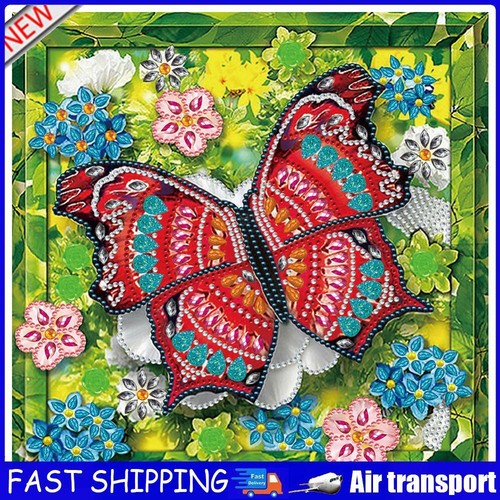5D DIY Diamond Painting Kit Butterfly Diamond Rhinestone Art Craft AU ...