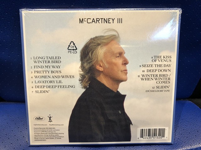 Paul McCartney 3 III Deluxe Edition Blue Cover CD With Bonus Track The ...