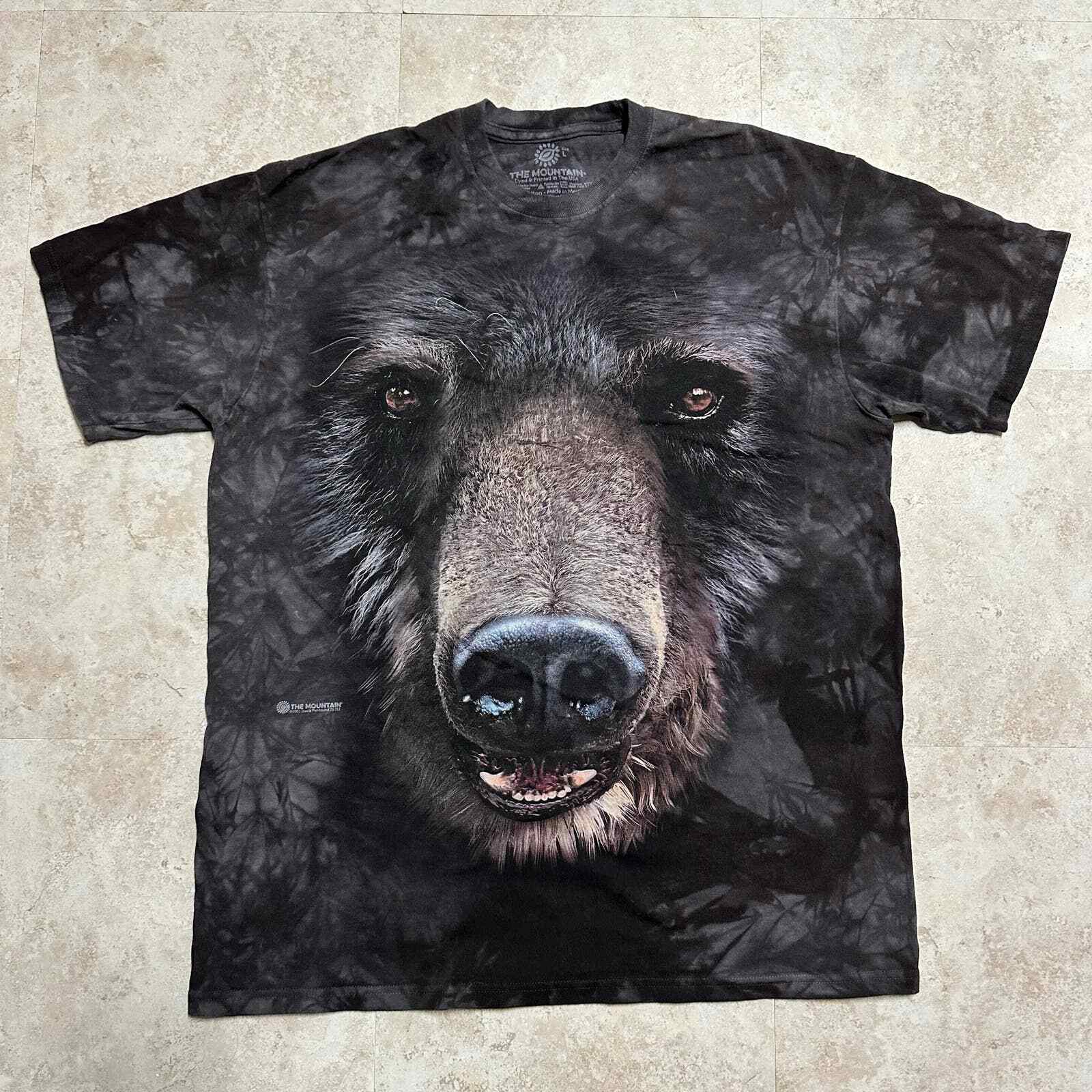 2011 The Mountain David Penfound Bear Tie-Dye T-shirt - Gem