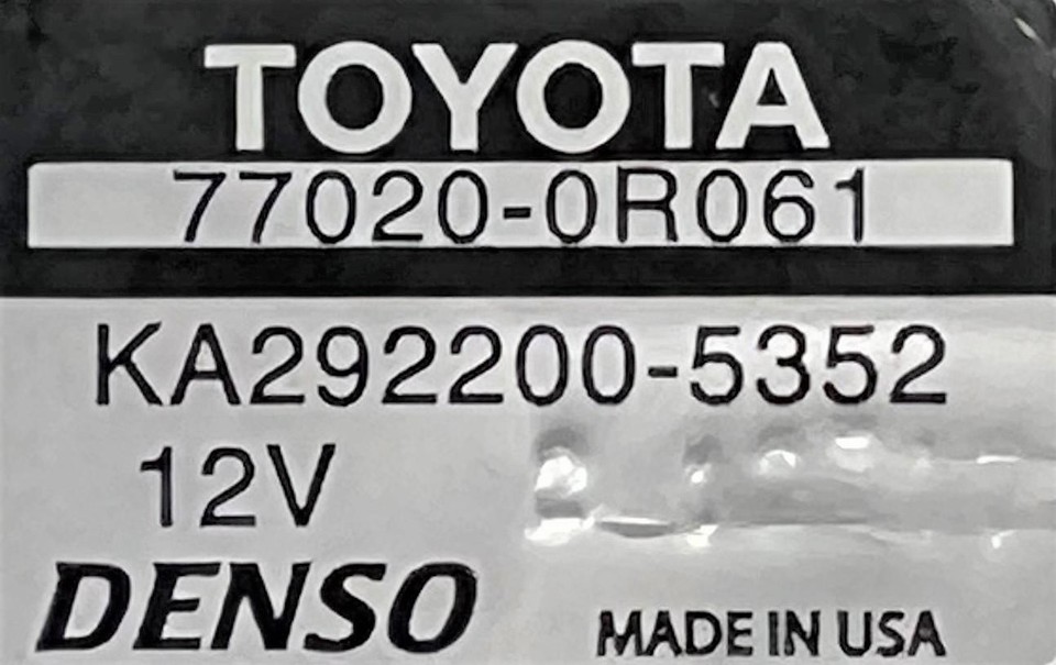 New OEM Fuel Pump Module for 2019-2024 Toyota Rav4 Hybrid 77020-0R061 ...