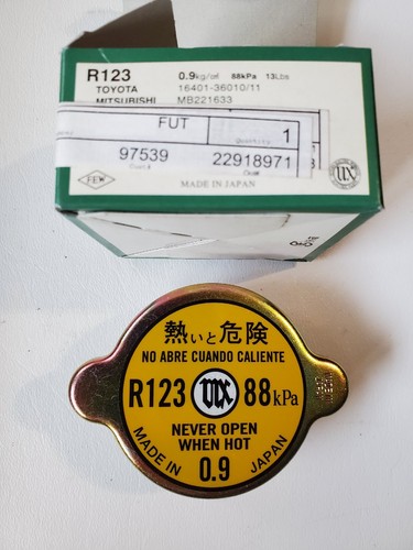 OEM Futaba FEW Radiator Cap R123 fits Datsun Toyota Honda Mazda ...