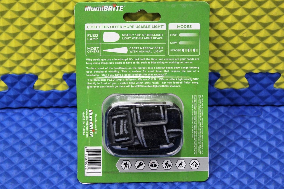 illumiBRiTE FLED Lamp 200 Lumen SILVER | eBay