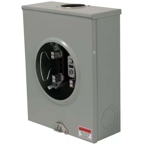 Square D Meter Socket 200 Amp Ringless Horn Bypass Outdoor Overhead ...