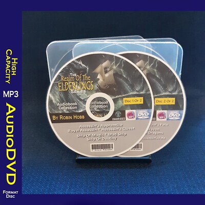 The REALM OF THE ELDERLINGS By Robin Hobb - 16 MP3 Audiobook Collection ...