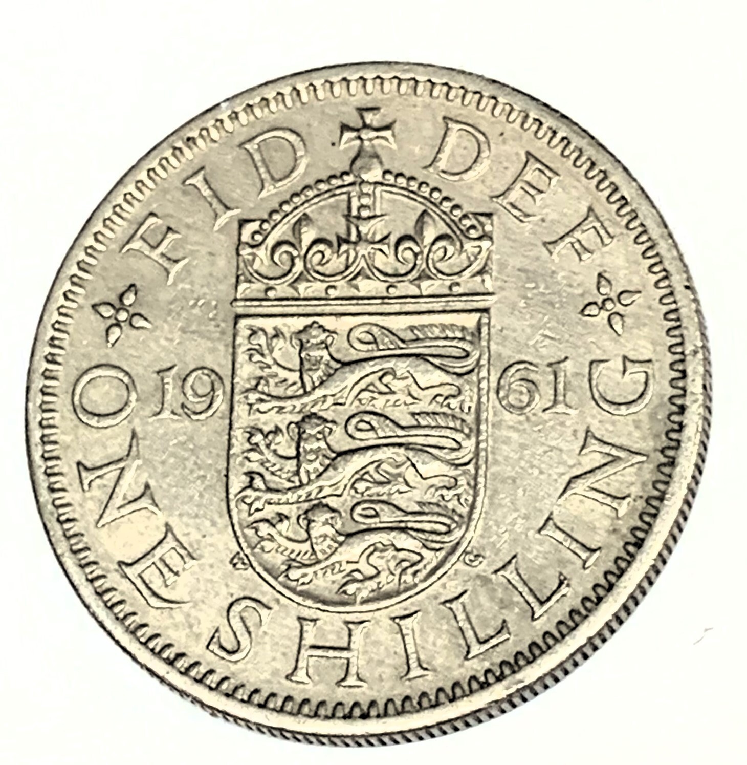 # C2274 GREAT BRITAIN COIN, SHILLING 1961 Eng. Crest | eBay