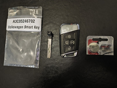 VW Volkswagen Smart Key Remote 3G0.959.752.CB KR5FS14-T OEM 5-Button ...