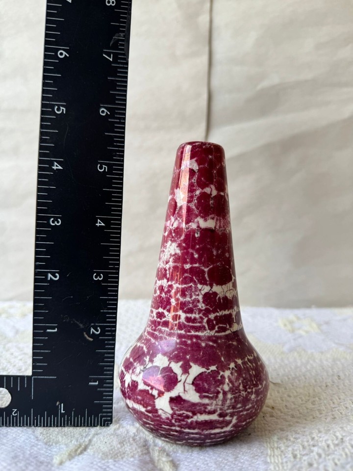 Weller Vase - Red & White, Good Condition, Decorative | eBay
