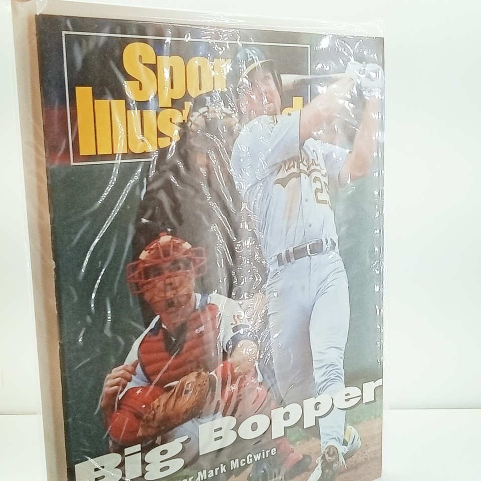 Sports Illustrated June 1 1992 Mark McGuire Oakland A's BAGGED ...
