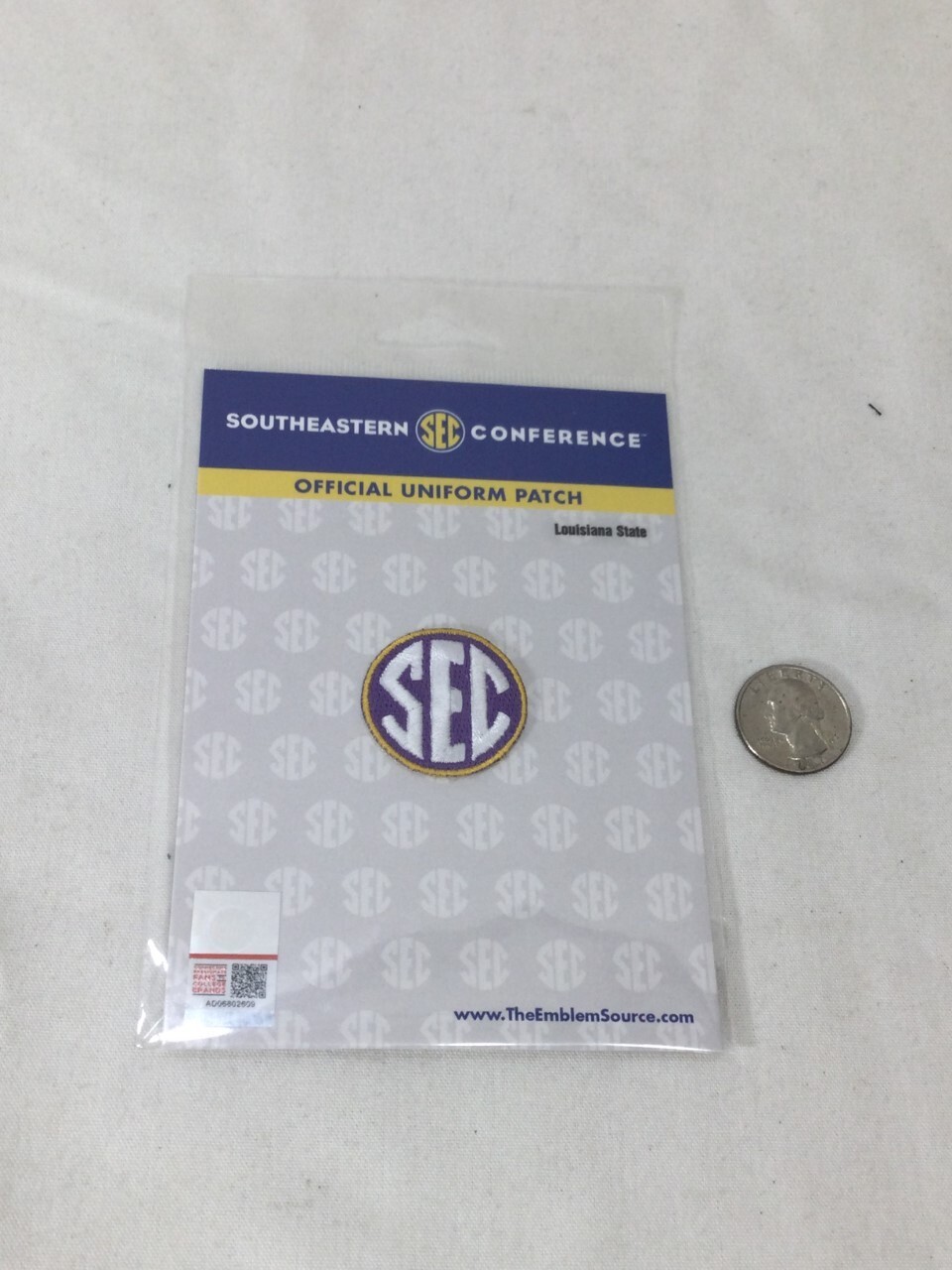 NCAA Southeastern Conference SEC Louisiana State Tigers Jersey Patch ...