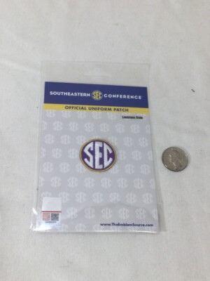 NCAA Southeastern Conference SEC Louisiana State Tigers Jersey Patch ...