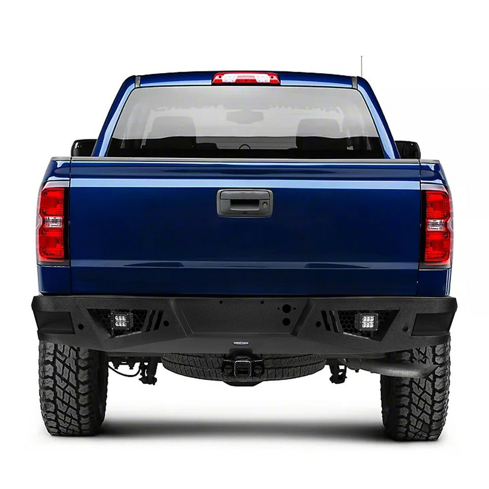 Hooke Road Front Rear Bumper w/Light Bar Fit 2014-2015 Chevrolet ...