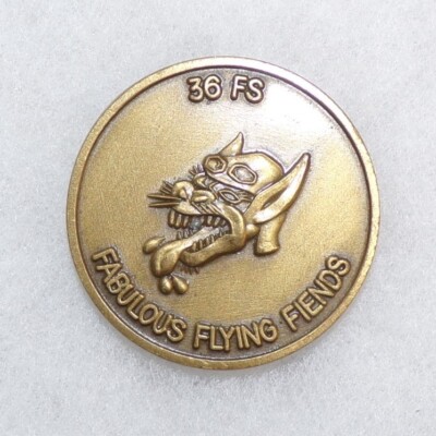 Original USAF 36th Fighter Squadron ROK Challenge Coin | eBay