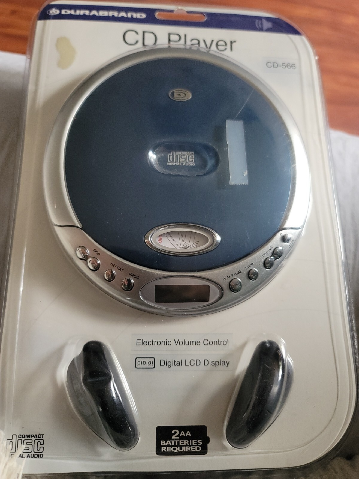 Durabrand CD-566 CD Player With Compact Disc Digital Audio Digital LCD ...