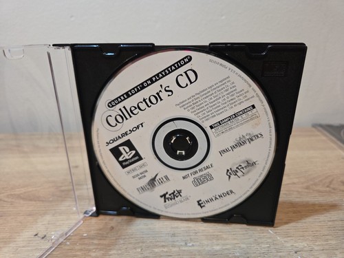 PS1 Squaresoft Collectors CD Gm Disc Einhander Bushido SF Final Fantasy ...