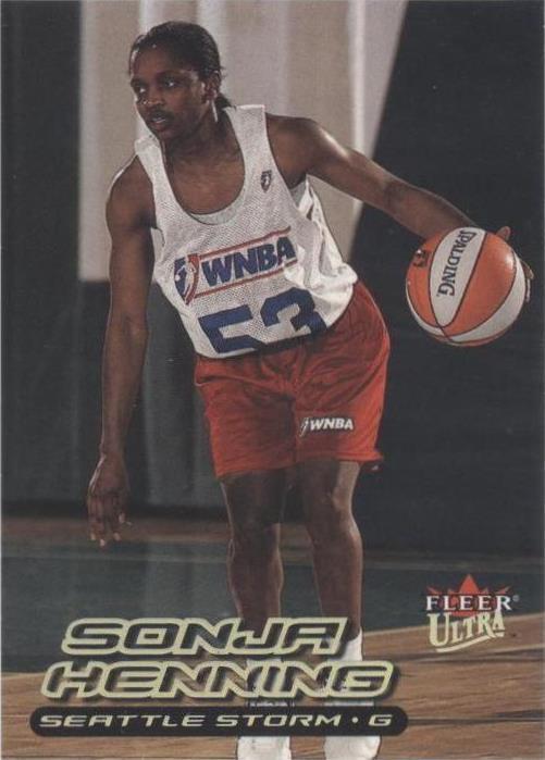 2000 Fleer Ultra WNBA - Sonja Henning #87 (RC) for sale online | eBay