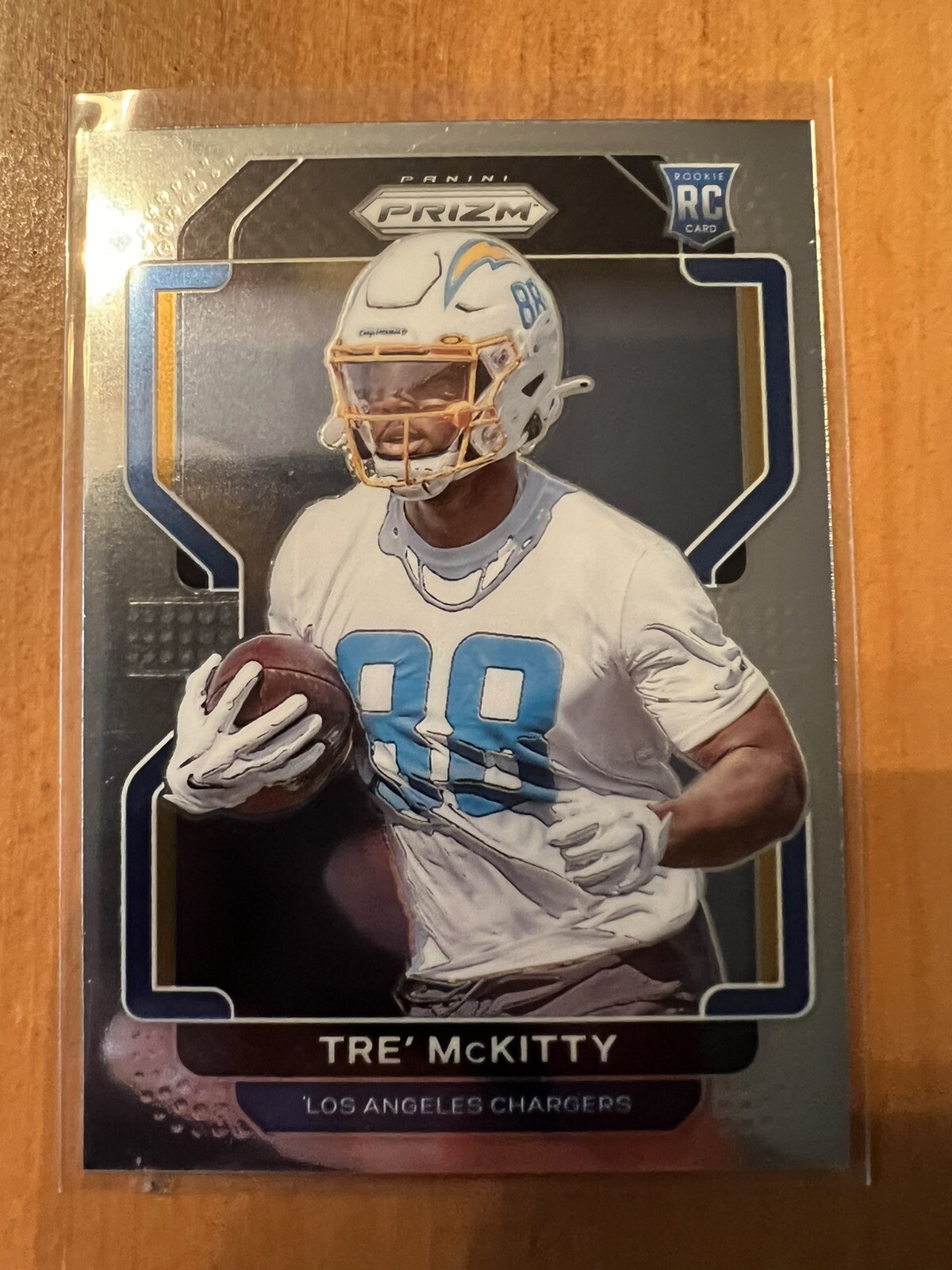 2021 Panini Prizm Football TRE' McKITTY Rookie LA Chargers #416 RC | eBay