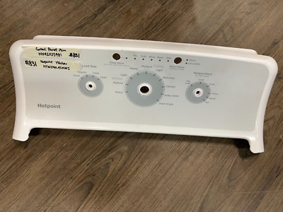 GE Hotpoint Washer Control Panel P/N WH42X25481 for Hotpoint ...