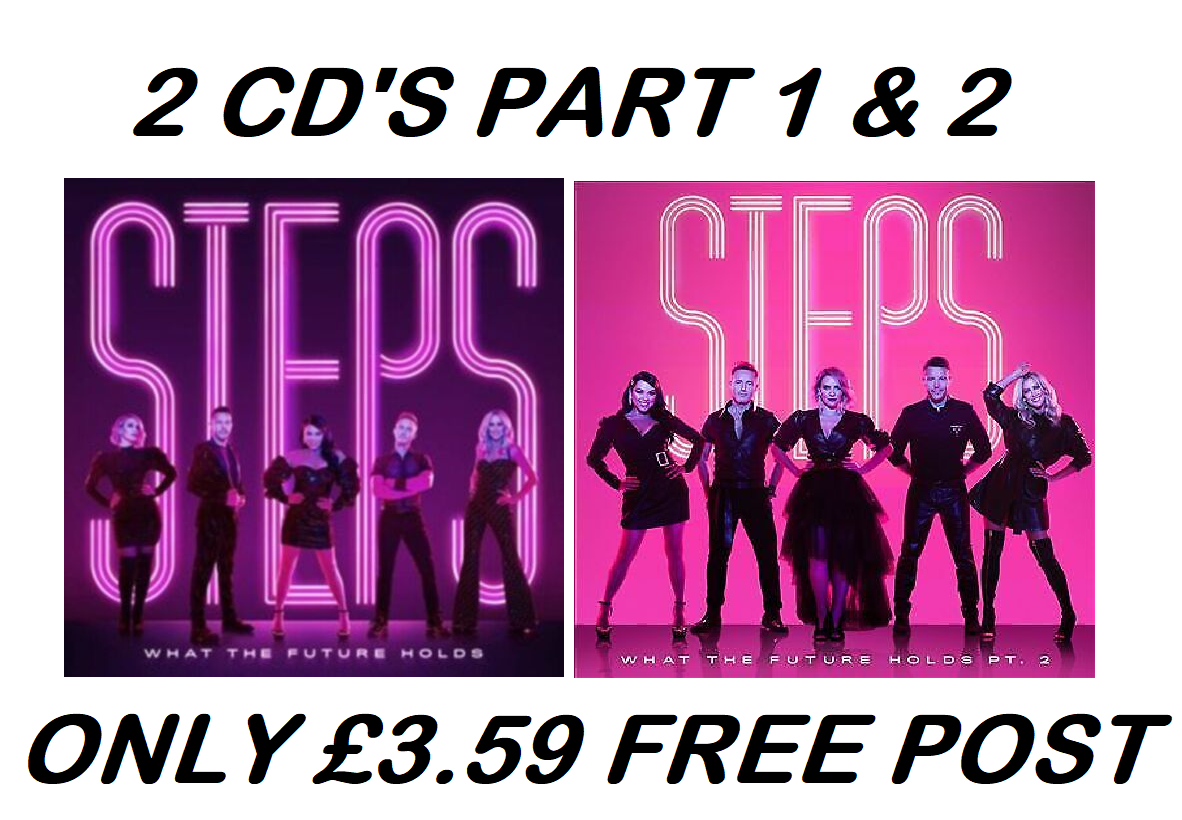 Steps - What the Future Holds Pt1 & Pt. 2 New Sealed Digipak 2 Cd Free ...