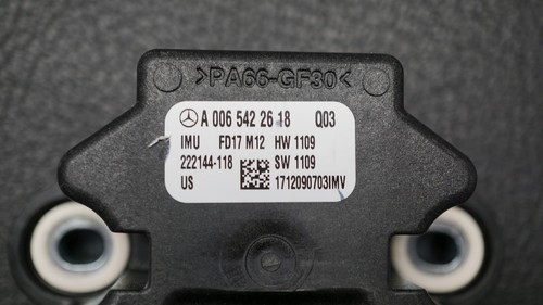 MERCEDES BENZ GL GLE GLS W166 X166 YAW RATE SENSOR / A0065422618 ...