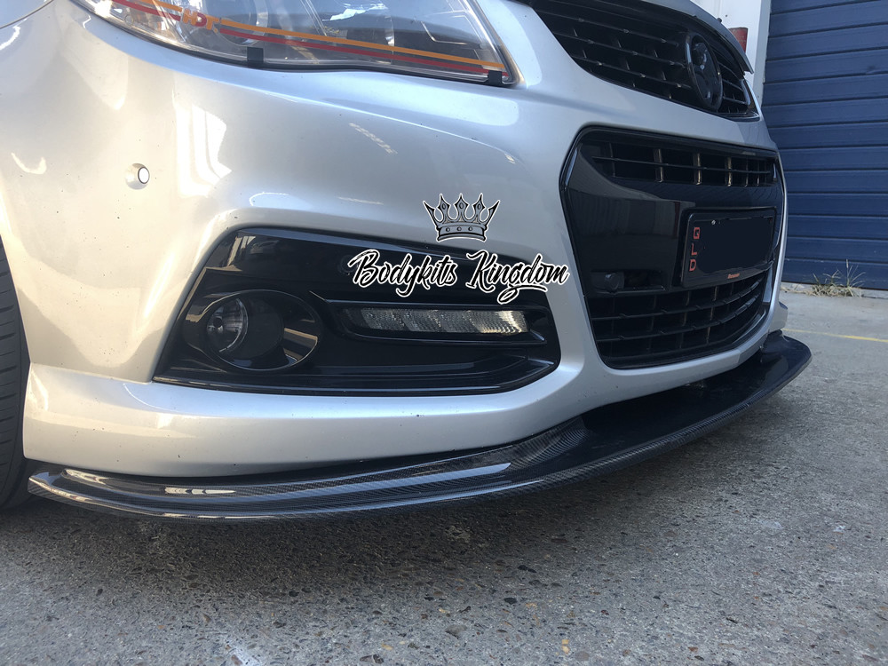 vf ss ssv series 1 carbon fiber front lip armour led wing hsv r8 ...