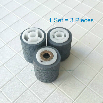 1Set ADF Pickup Roller Kit 3Pcs Fit For Toshiba 206L 256 306 356 456 ...