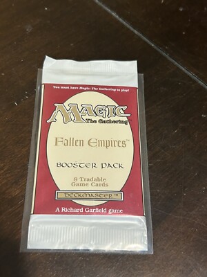 Fallen Empires Booster Pack MTG Magic the Gathering 1994 Factory Sealed ...