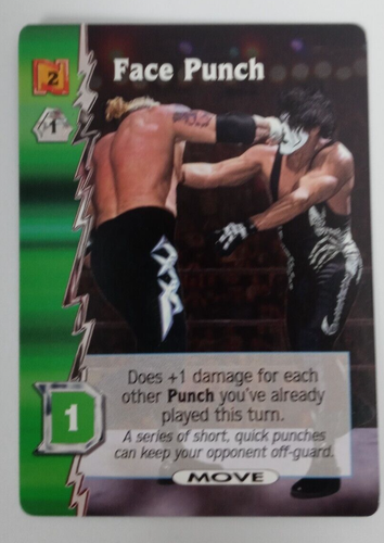 2000 WCW Nitro Trading Card Game Face Punch Sting Vs DDP | eBay