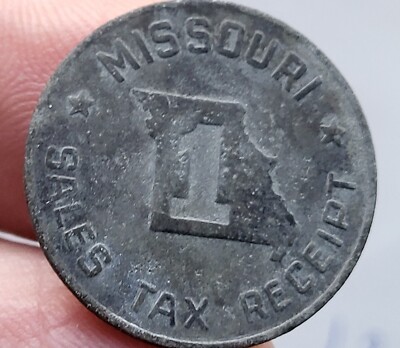 MISSOURI TAX RECEIPT TOKEN ( REF CAN.X] #15 | eBay
