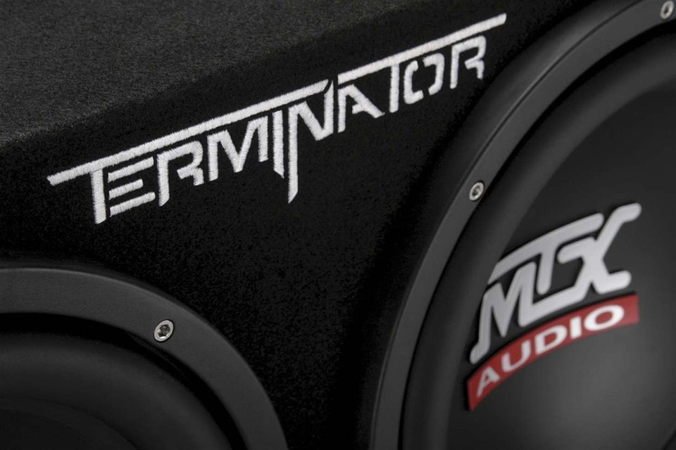 MTX Terminator TNE212D 1200 Watt 2 Ohm Dual 12” Subwoofers/Subs ...