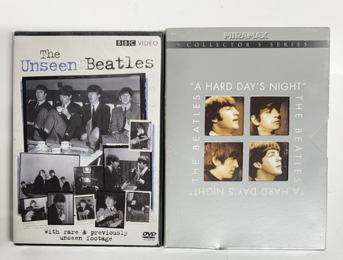 2 Beatles DVD Lot - "Hard Day's Night" & "The Unseen Beatles" | eBay