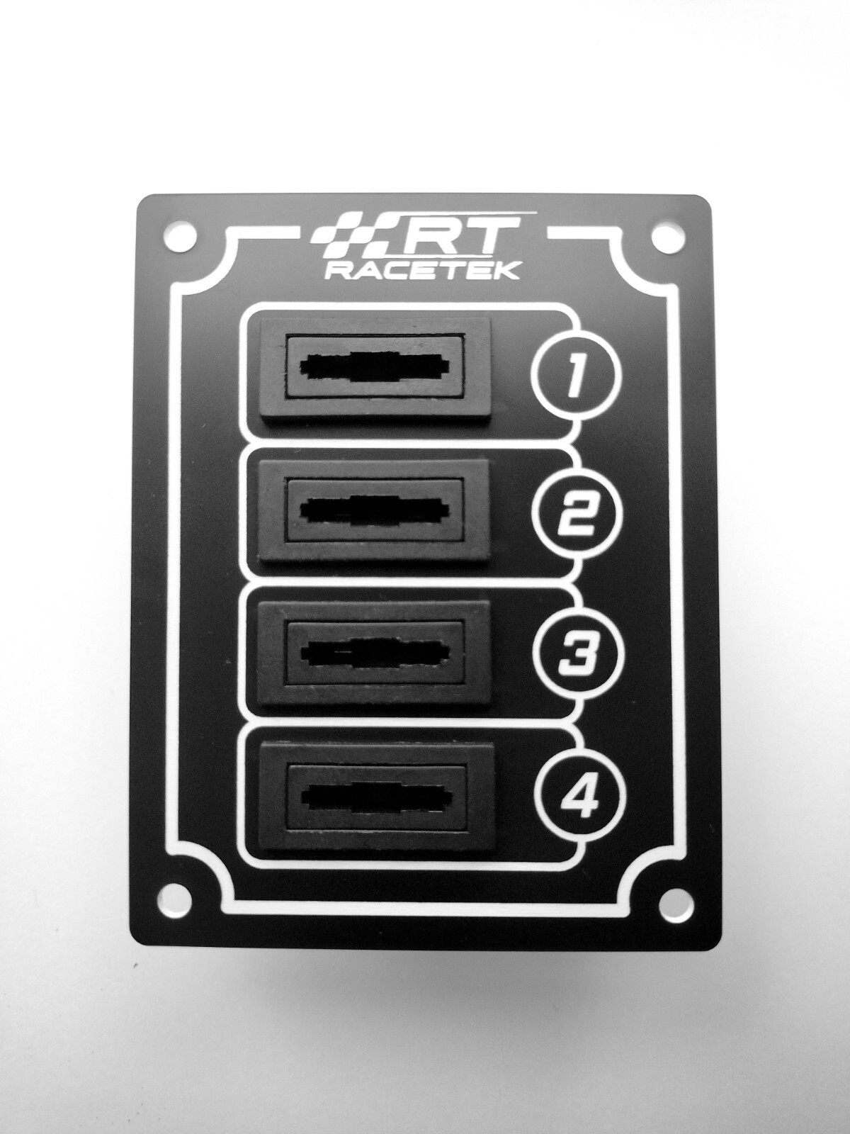 Race Car Fuse Panel Holder Box Rally Kit Car Boat HGV 12V 24V RACETEK ...