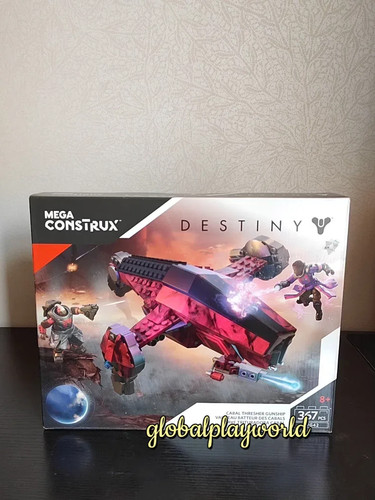 Mega Construx Destiny FVG42 CABAL THRESHER GUNSHIP Building Toy Out of ...