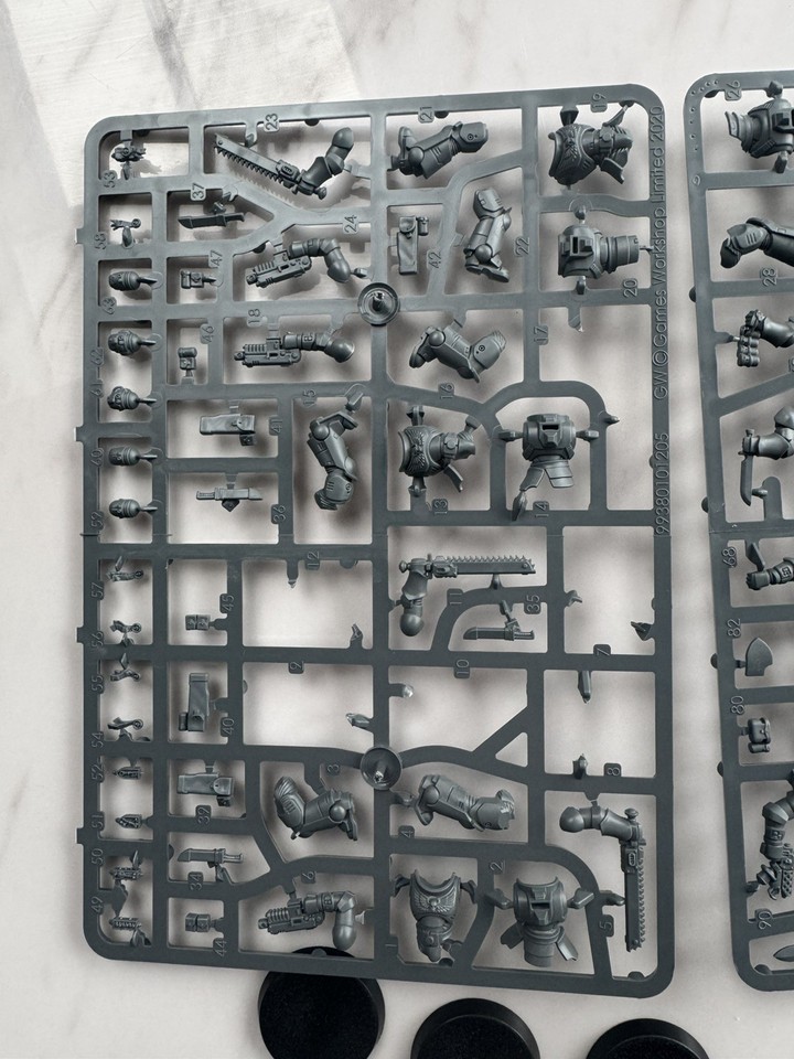 Assault Intercessors (x5) Space Marines New On Sprue With Bases ...