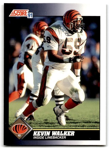1991 Score Kevin Walker Rookie Cincinnati Bengals #523 | eBay