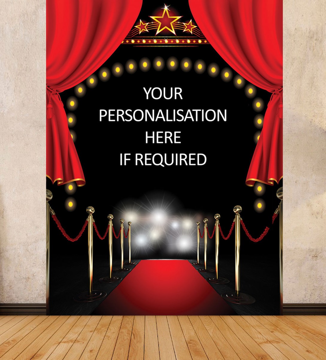 Red Carpet Backdrop Printing