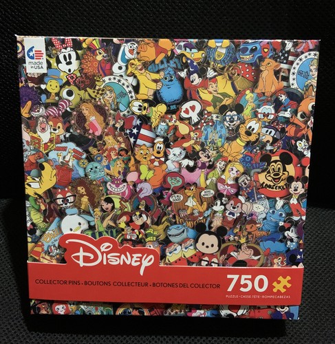 DISNEY COLLECTOR PINS 750 PIECE PUZZLE BY CEACO 24X18” | eBay