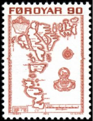 Faroe #Mi13 MNH 1975 Map Northern Europe Abraham Ortelius [13] | eBay