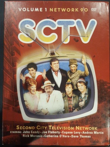 SCTV RARE DELETED DVD COMEDY SECOND CITY TELEVISION NETWORK TV SERIES ...