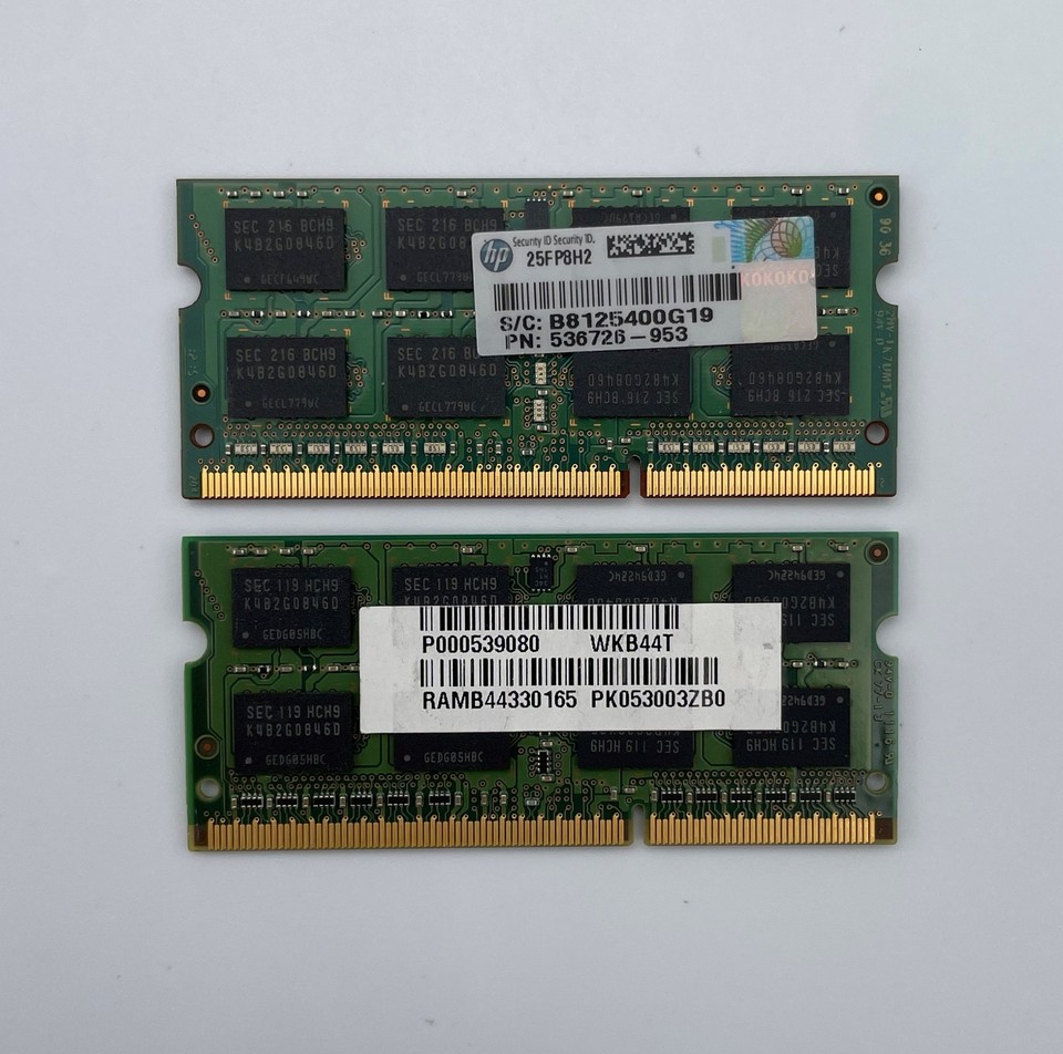 Samsung 8GB (4GBx2) M471B5273DH0-CH9 PC3-10600S DDR3 MEMORY RAM 60 DAYS ...