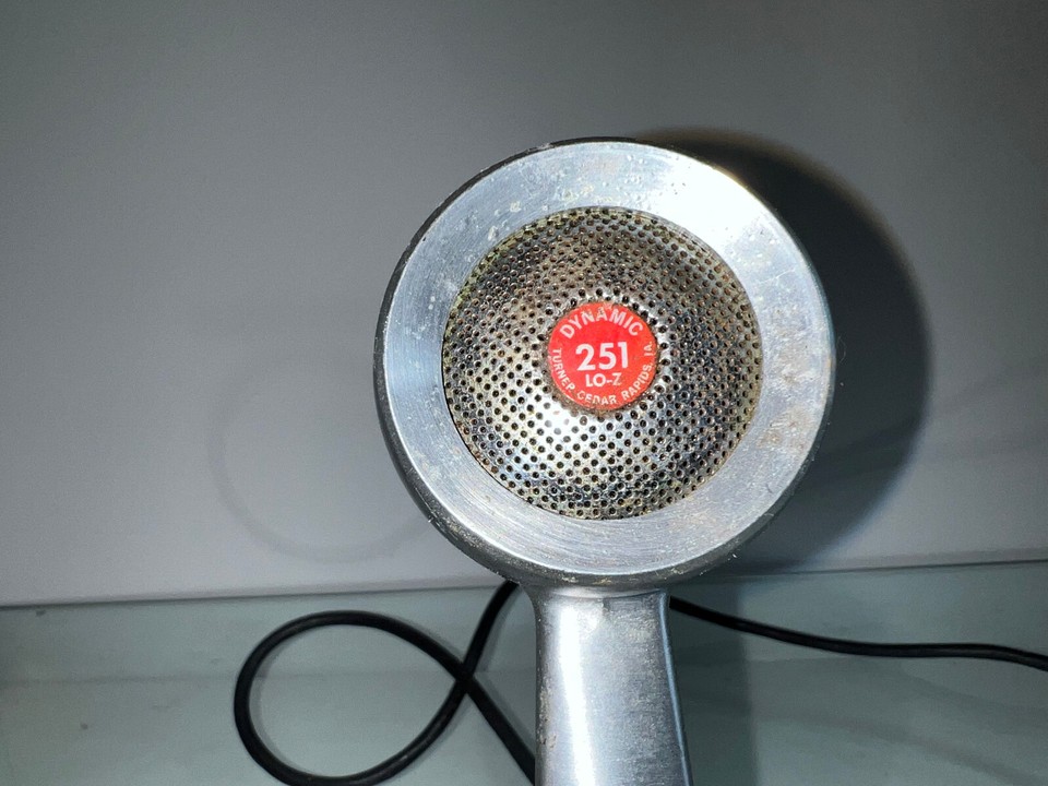 Turner Division (Conrac Corp) Model 250 Table Top Microphone | eBay
